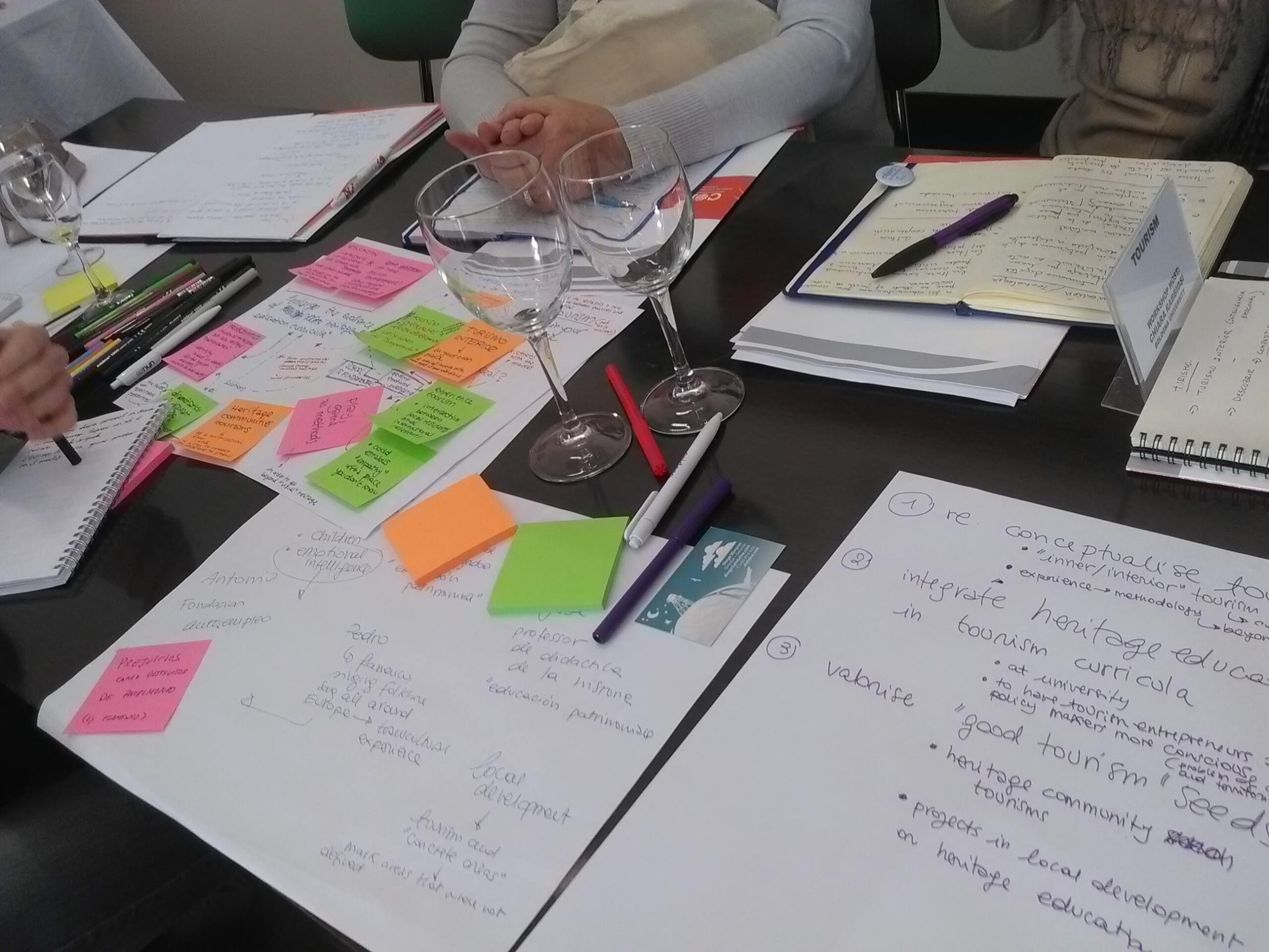 Virtual world cafe - Mobility and Humanities